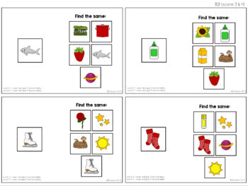 Delayed Match and Sequence Task Cards [ABLLS-R Aligned B20, B21] – The ...