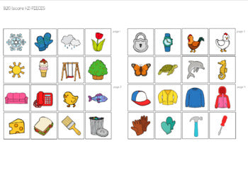 Delayed Match and Sequence Task Cards [ABLLS-R Aligned B20, B21] – The ...