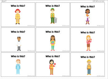 Community Helper Task Cards [ABLLS-R Aligned C42, G31] – The Autism Helper
