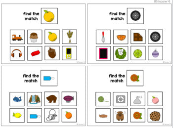 Visual Performance Task Card BUNDLE [ABLLS-R Aligned ALL B TASKS] – The ...