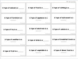 Fill In Feature, Function, and Class Task Cards [ABLLS-R Aligned to H ...