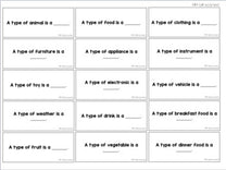Fill In Feature, Function, and Class Task Cards [ABLLS-R Aligned to H ...