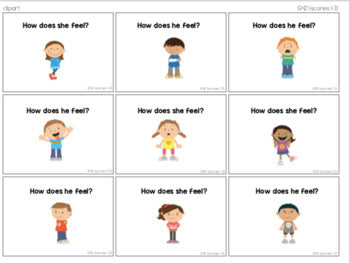 Emotion Task Cards [ABLLS-R Aligned C54, G42] – The Autism Helper