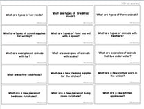 Intraverbals Task Card BUNDLE [ABLLS-R Aligned ALL H TASKS] – The ...