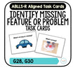 Identify Missing Feature or Problem Task Cards [ABLLS-R Aligned G28, G ...