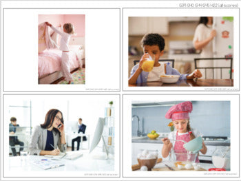 Parts of a Scene Task Cards [ABLLS-R Aligned G39, G40, G44, G45, H22 ...
