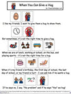 Visual Social Story Packet for Children with Autism: Personal Space Se ...