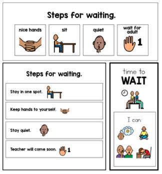 Time Management and Waiting Visuals – The Autism Helper