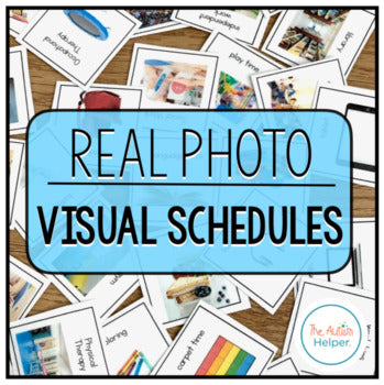 Real Photo Visual Schedules for Special Education Classroom – The ...