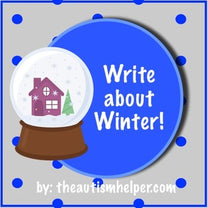 Winter-Themed Visual Writing Prompts and Activities – The Autism Helper