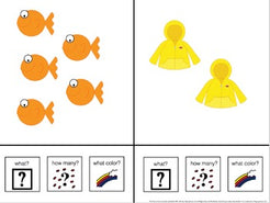 Count, Color, & Name Wh-Question Adapted Book VERSION 2 – The Autism Helper