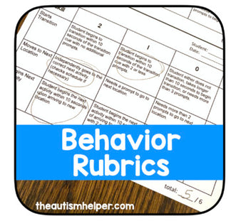 Behavior Rubrics – The Autism Helper