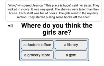 Reading Comprehension Level I Interactive Boom Cards#N# #N# #N# #N ...