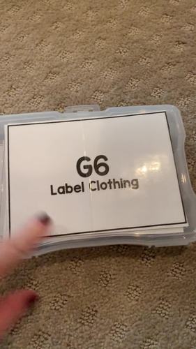 Body Parts & Clothing Task Cards [ABLLS-R Aligned G5, G6] – The Autism ...
