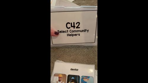 Community Helper Task Cards [ABLLS-R Aligned C42, G31] – The Autism Helper