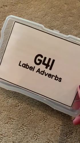 Adverb Task Cards [ABLLS-R Aligned G41] – The Autism Helper